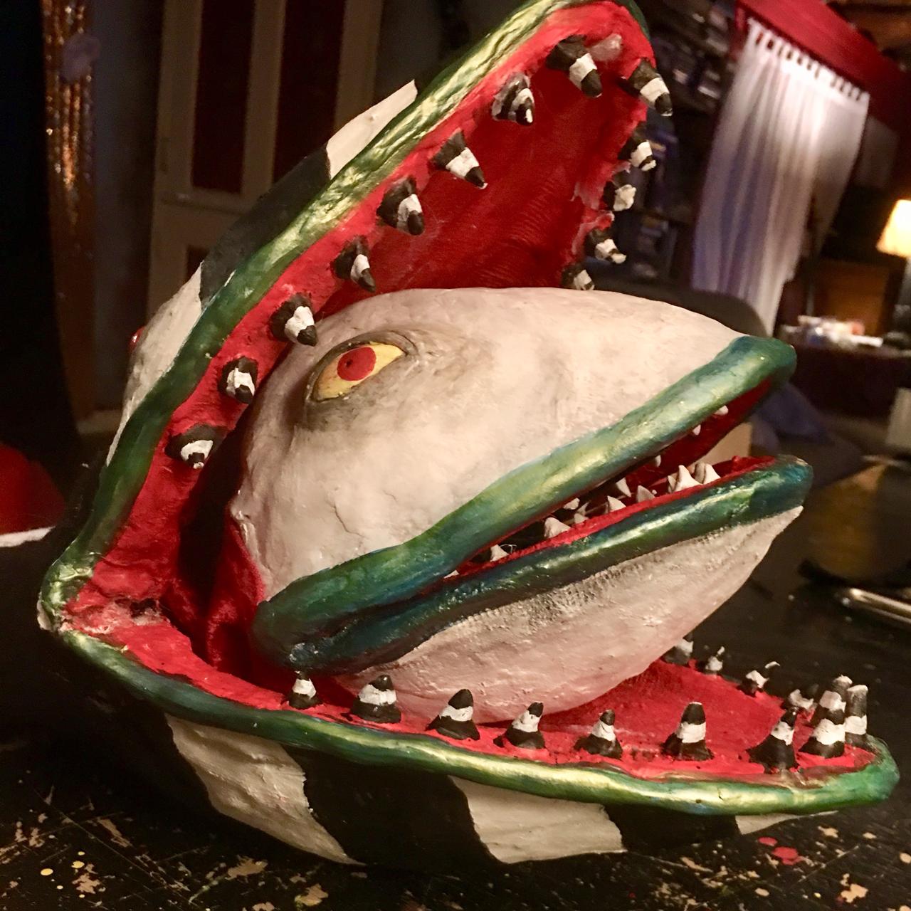 Sandworm hand puppet from Beetlejuice! The best... - Depop