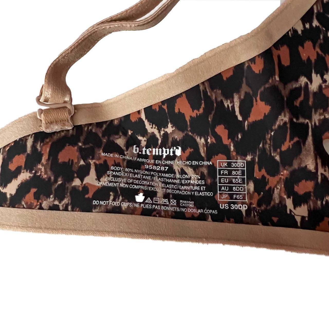 B.tempt’d by Wacoal push up bra in nude, size 30DD.... - Depop