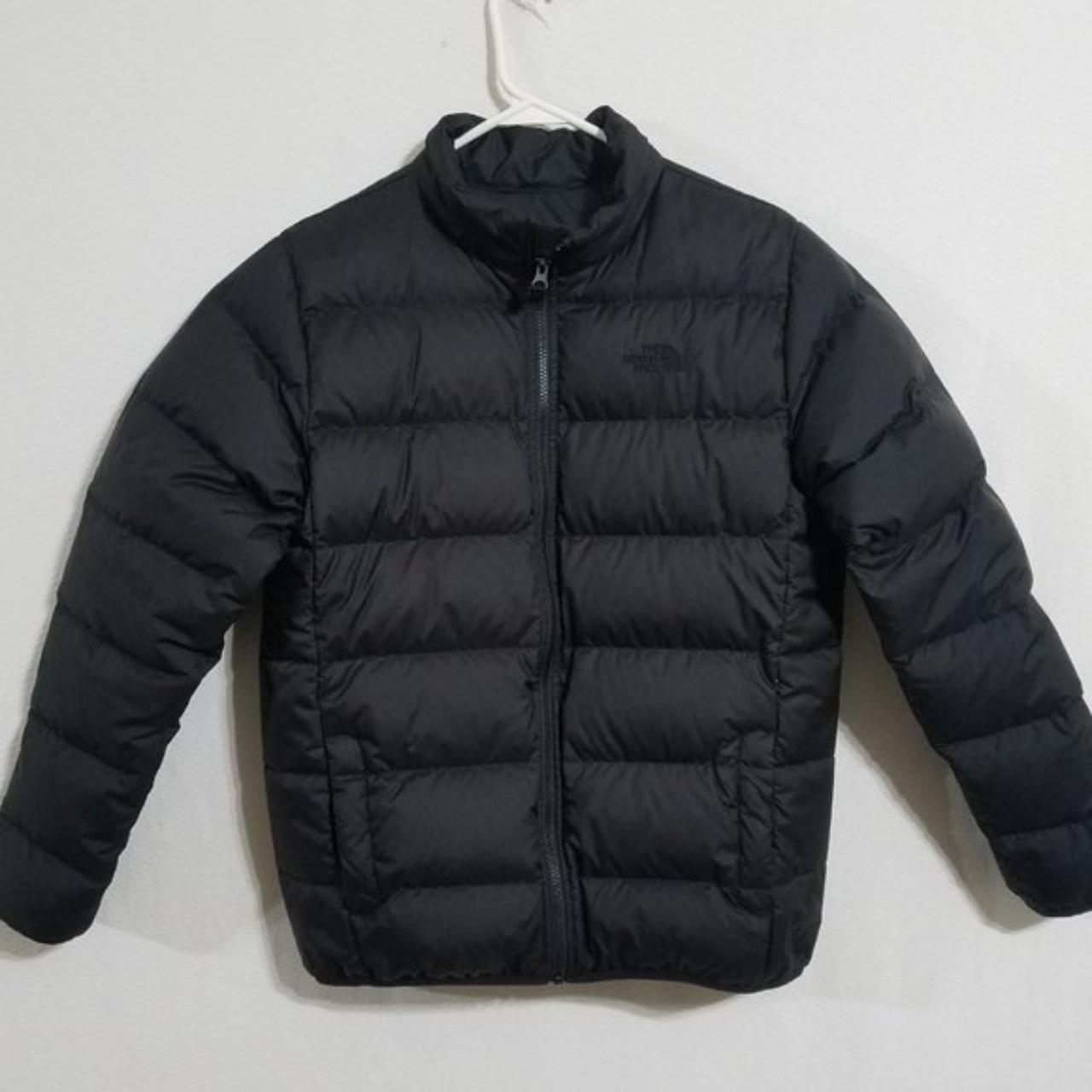 North Face Mens Small Black Goose Down Winter Jacket... - Depop