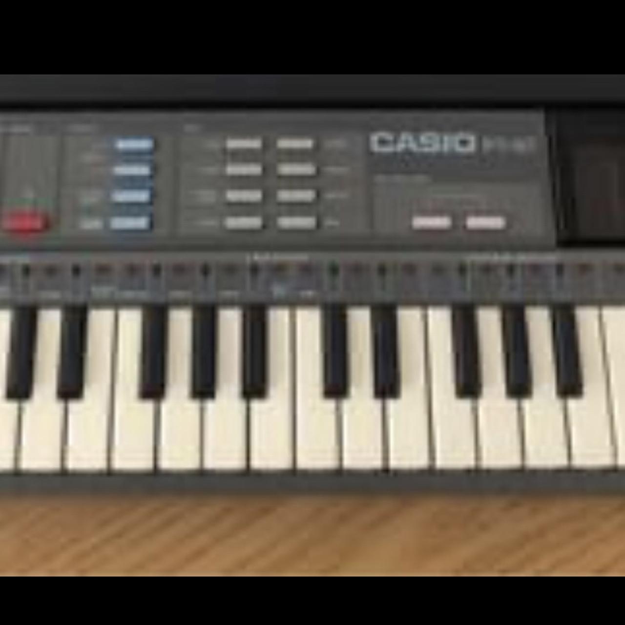 Vintage Casio Keyboard PT-87 from 80’s #keyboard... - Depop