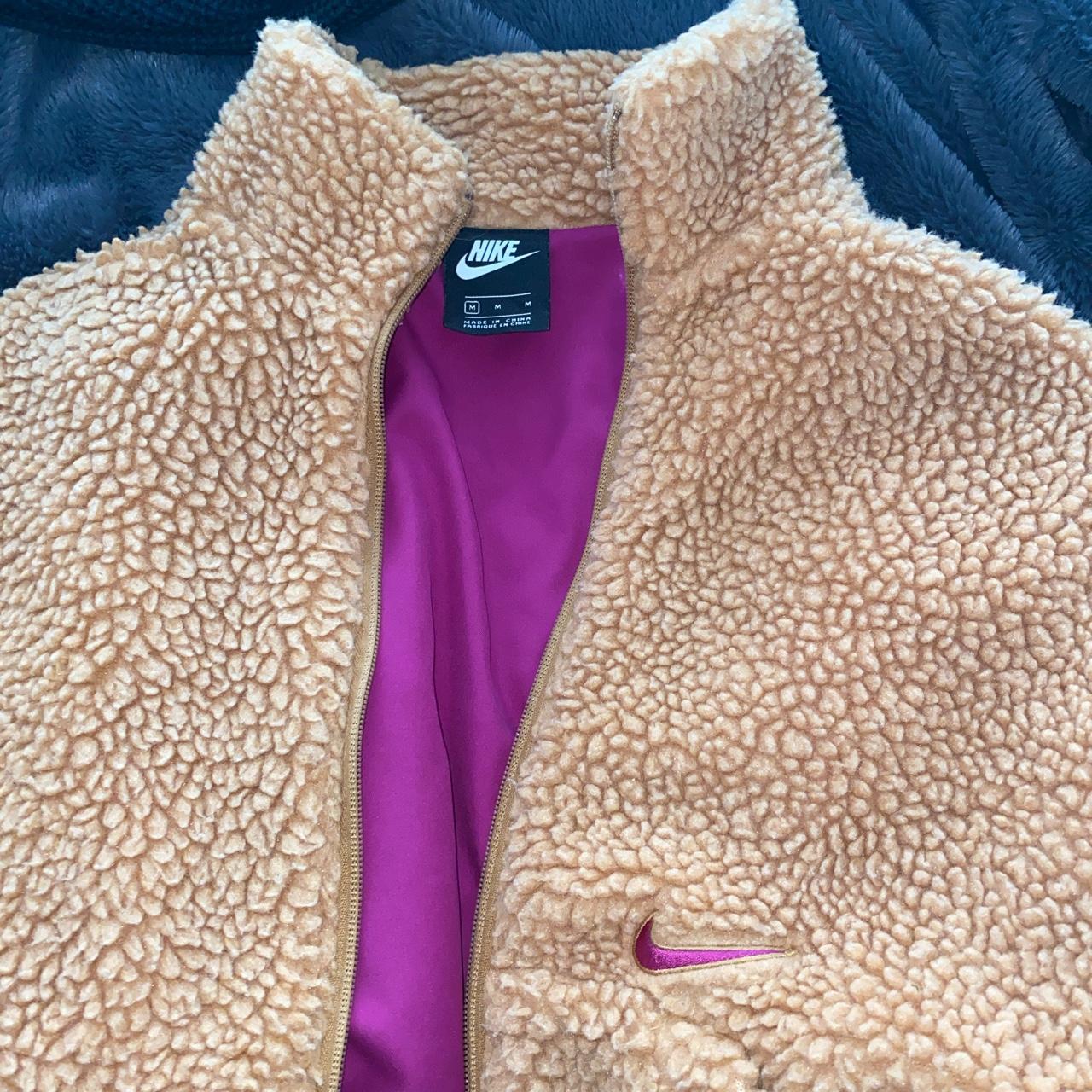 Considering selling this stunning Nike teddy fleeced... - Depop
