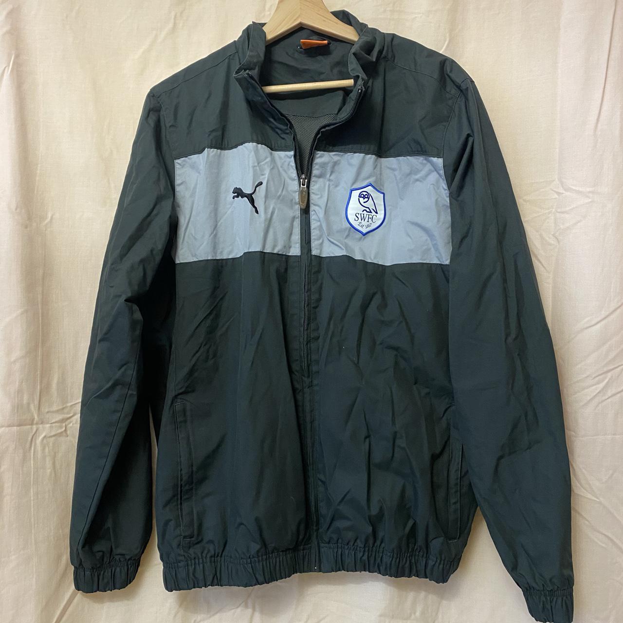 Puma Windbreaker. Embroidered SWFC Logo. Worn, in... - Depop