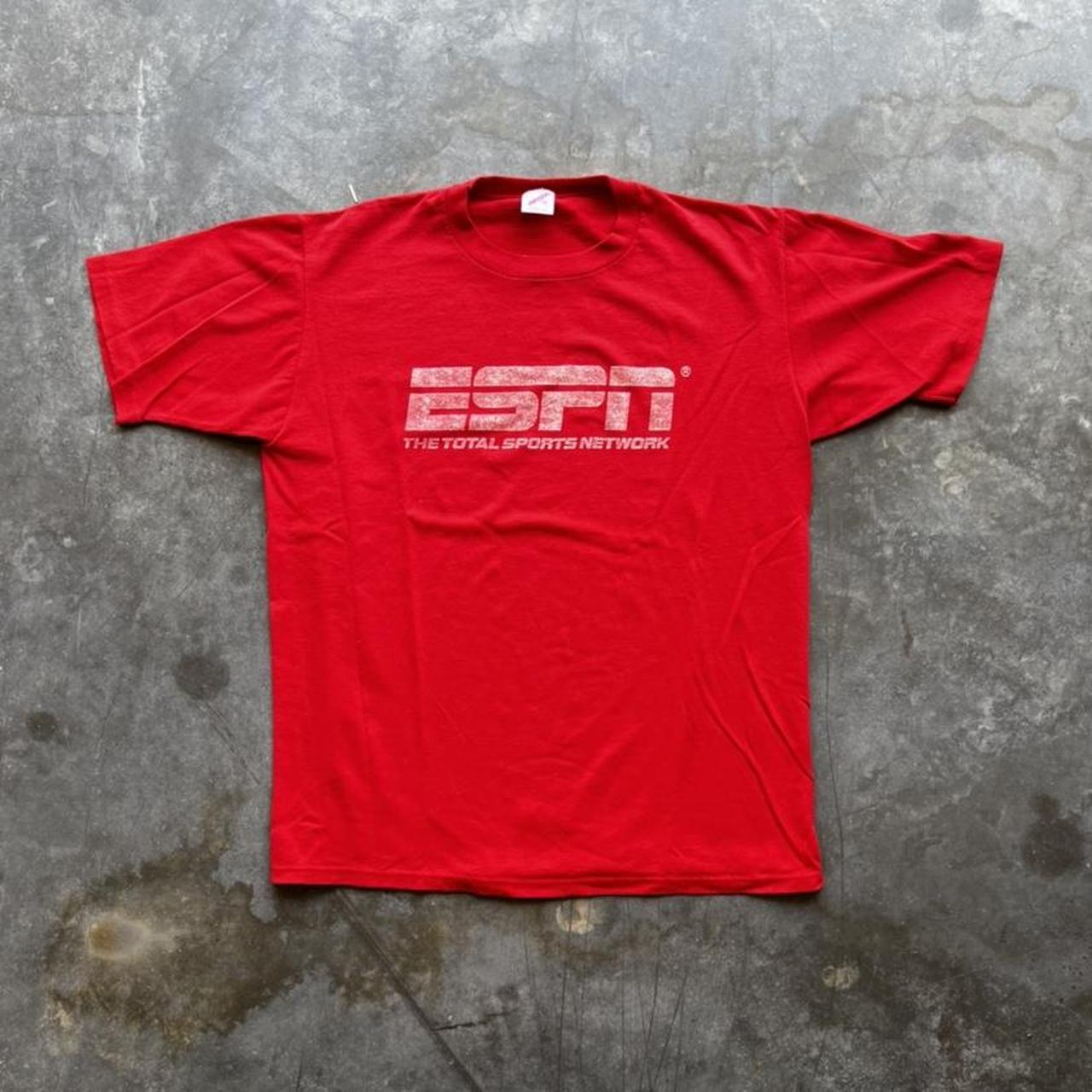 Vintage T Shirt. Vintage ESPN The Total Sports... - Depop