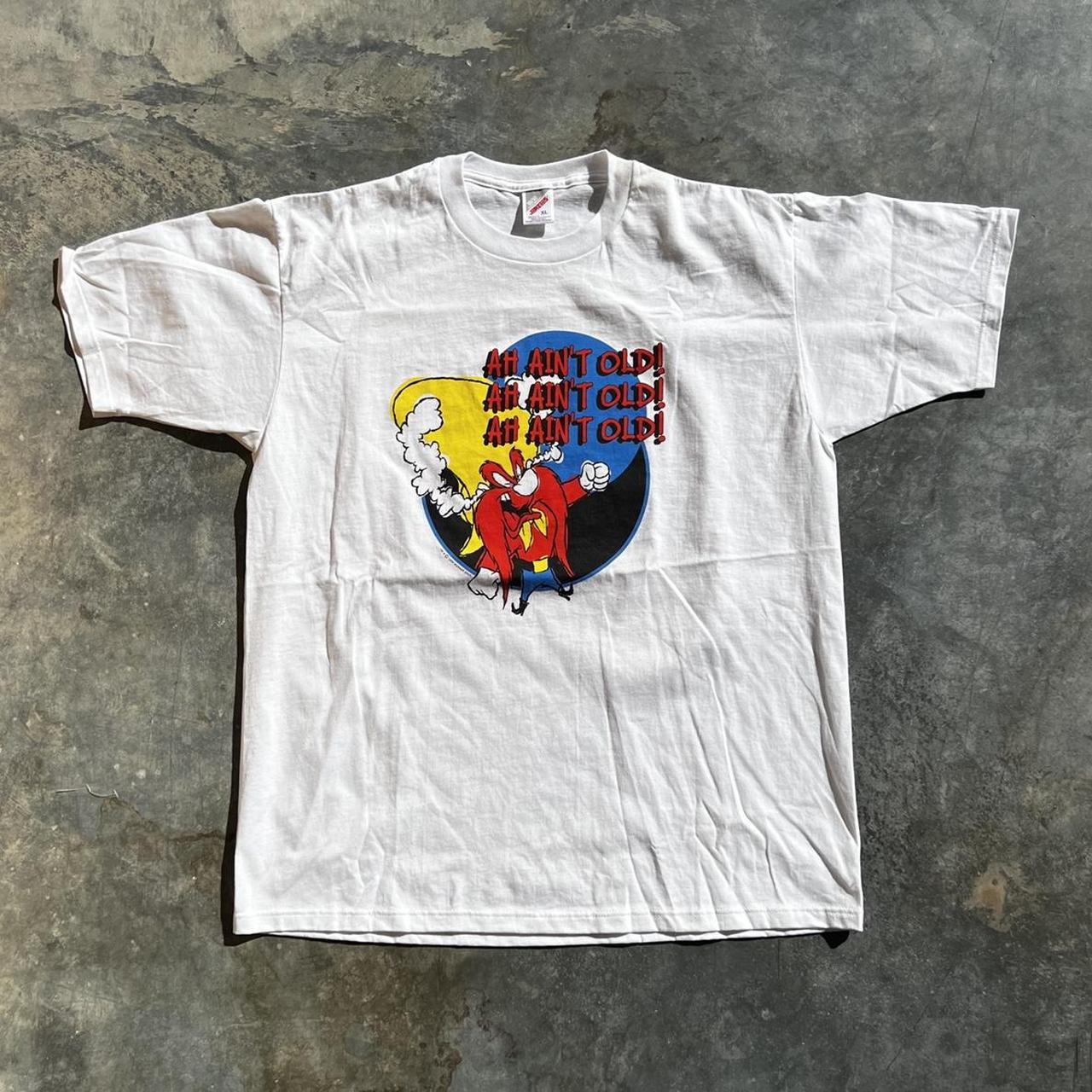 Vintage Looney Tunes Yosemite Sam Ah Ain’t Old... - Depop