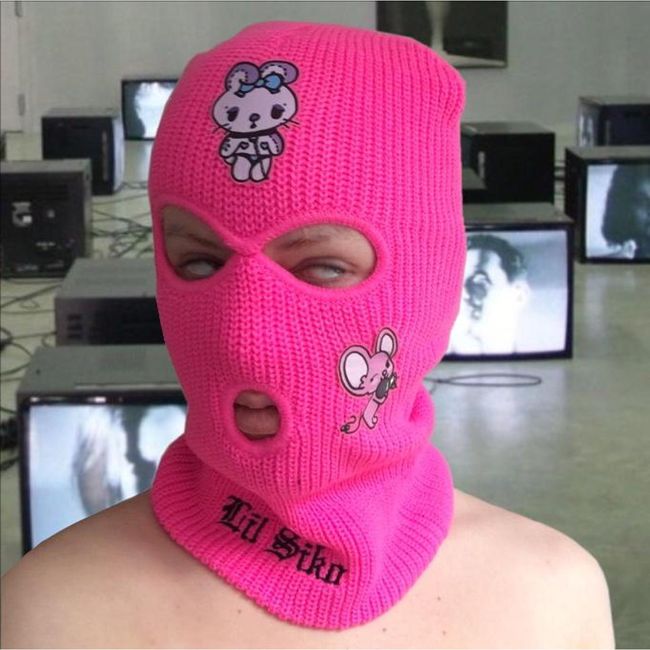 💗Pink Balaclava💗 Can also be worn as a... | Depop