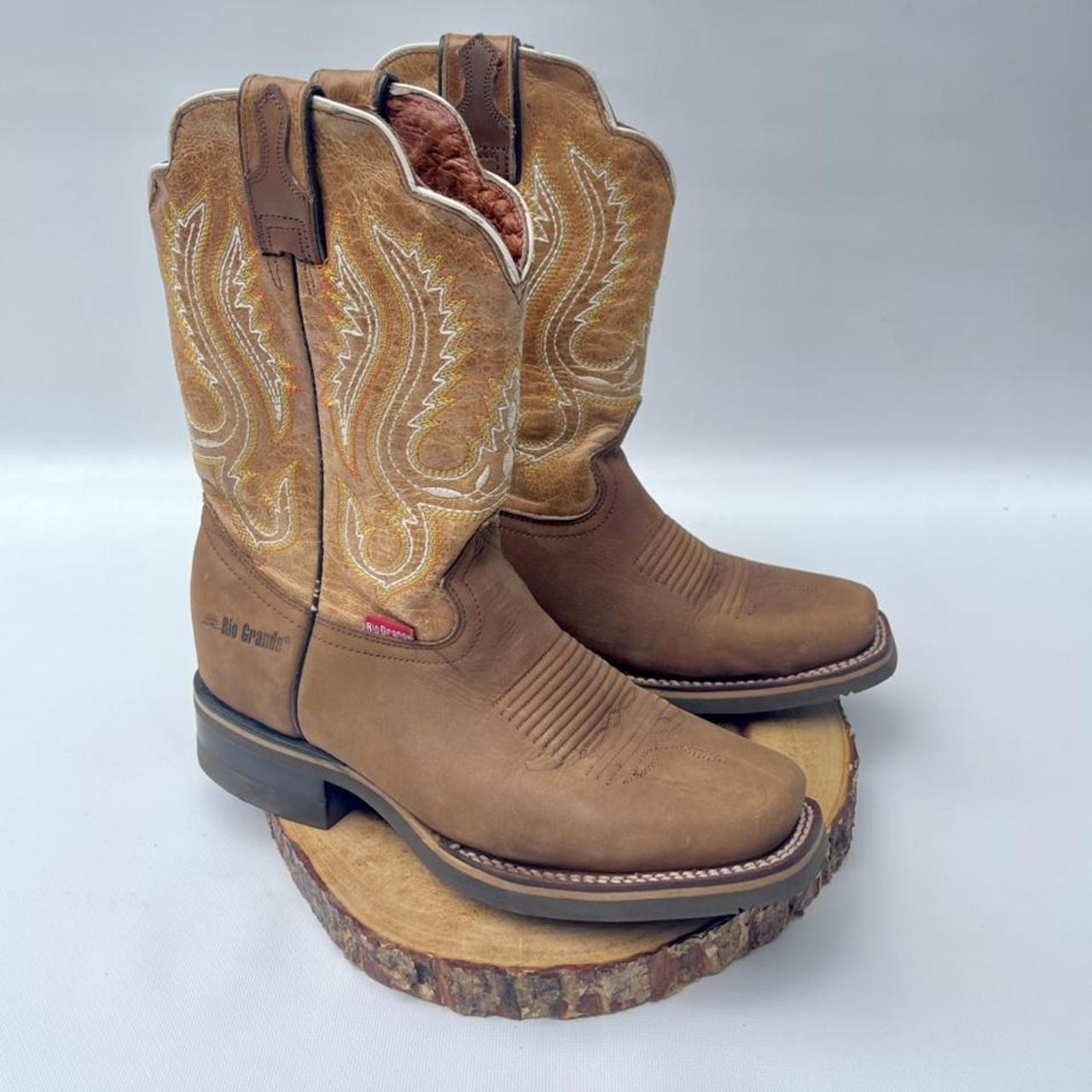 Rio Grande Cowgirl Western Boots I adore these !!... - Depop
