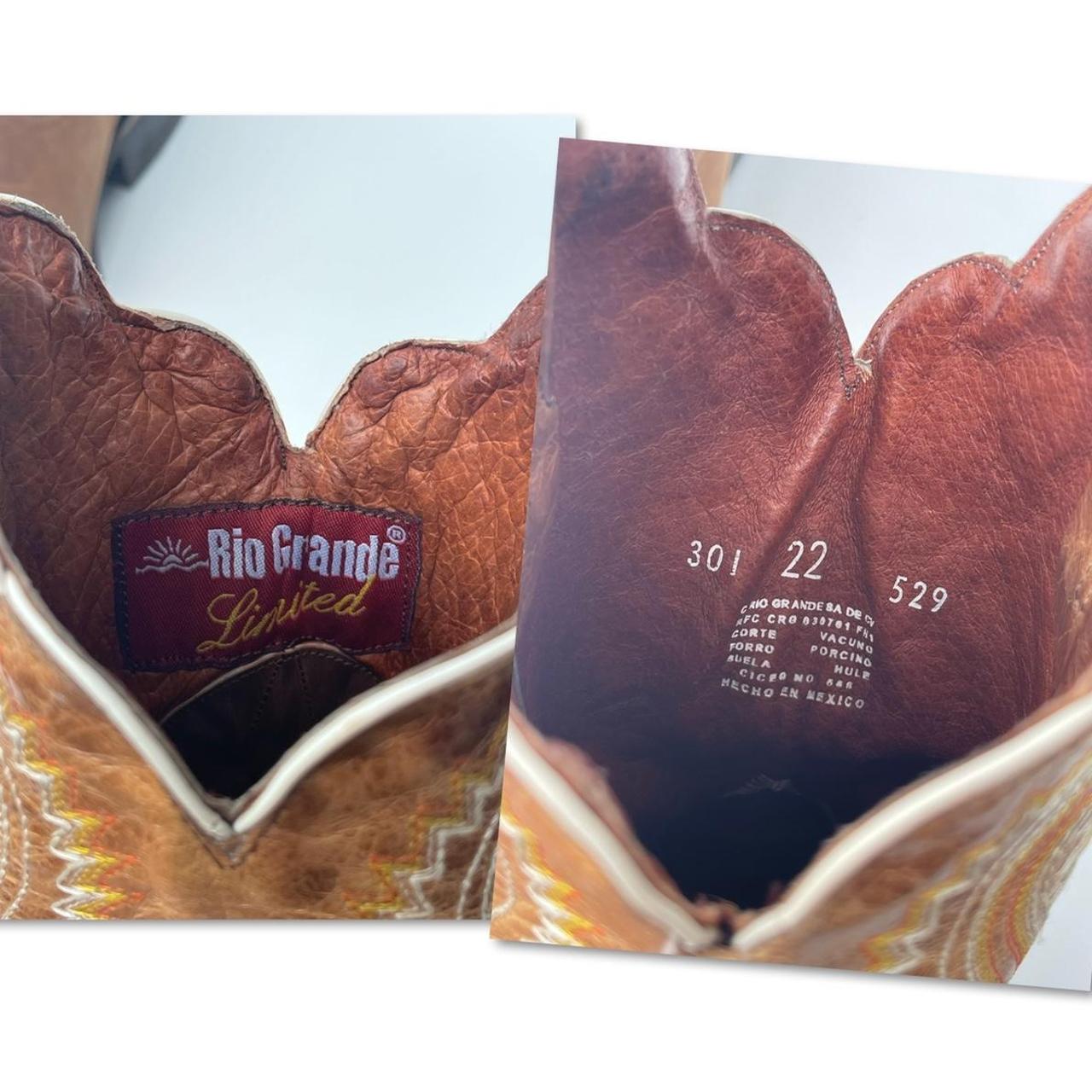 Rio Grande Cowgirl Western Boots I adore these !!... - Depop