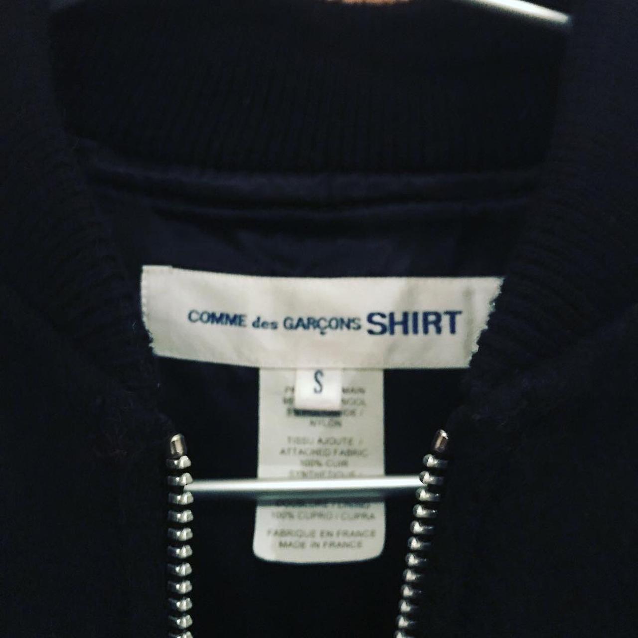 CDG Bomber Jacket - Depop