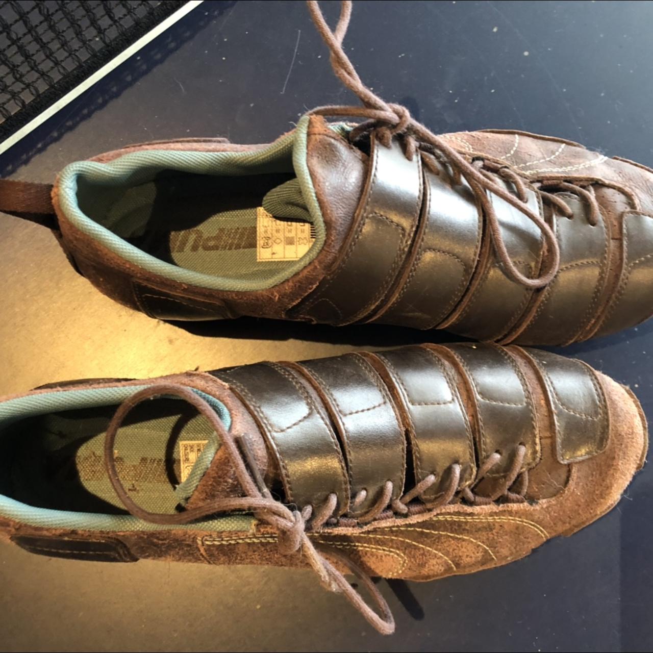 These early 2000s Puma leather “riding / driving”... - Depop