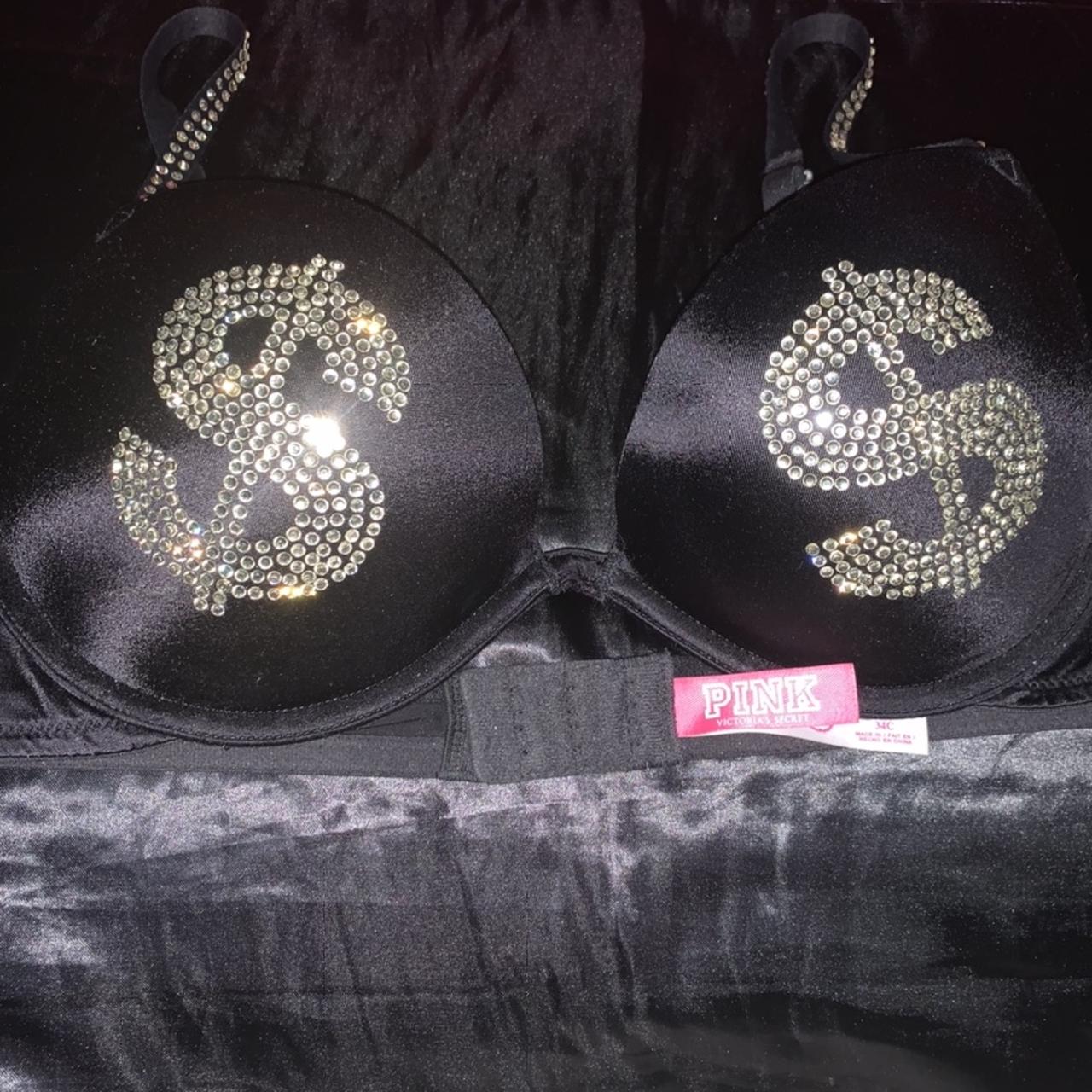 One of a kind custom badazzled bra. I paid $39.50... - Depop