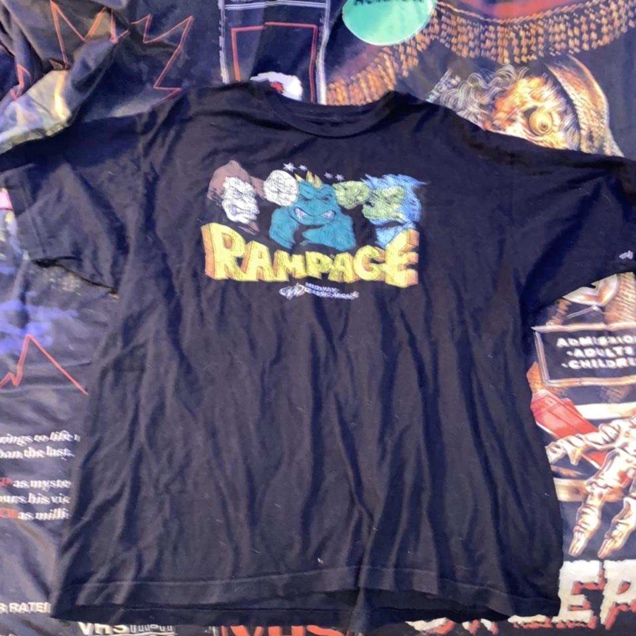 rampage tee size XXL #rampagegame #rampagemovie... - Depop