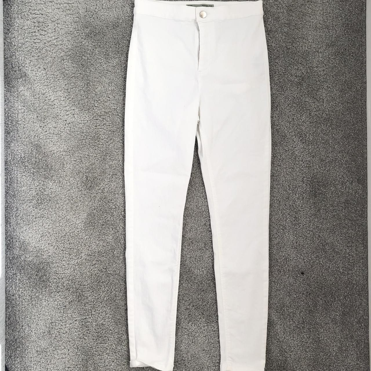 Never worn White Joni jeans from Topshop L28... - Depop