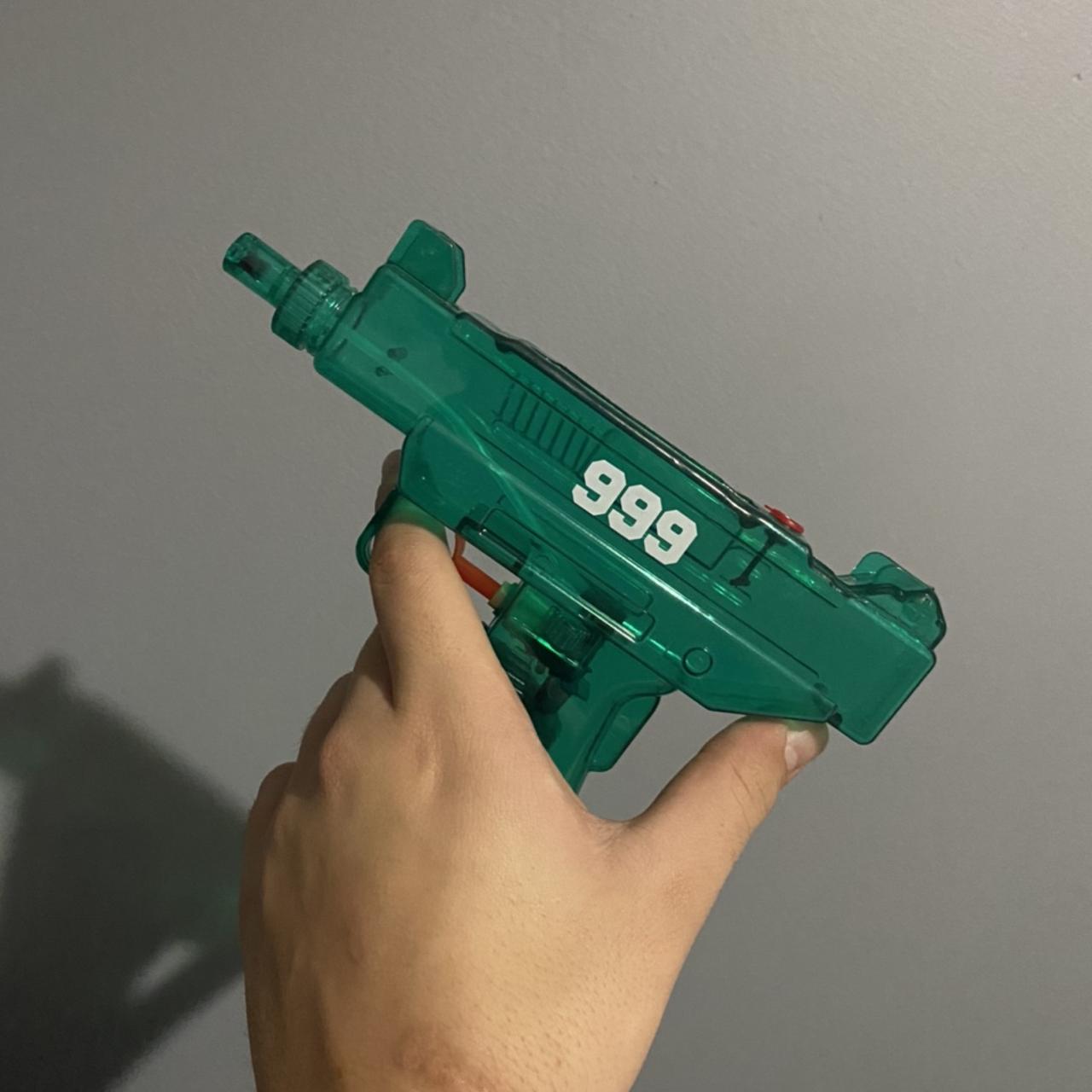 Very limited edition Juice Wrld uzi water gun, very... | Depop