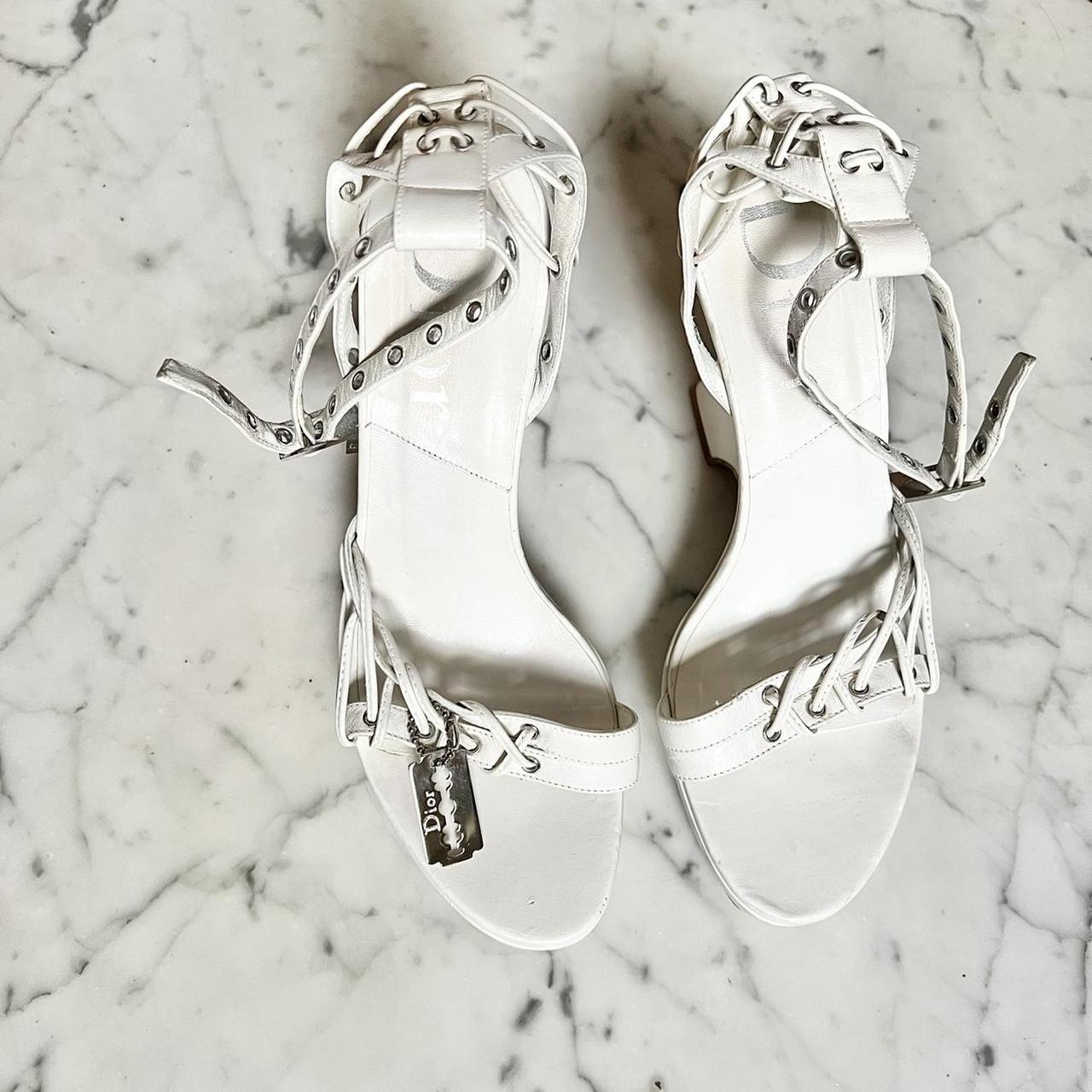 Vintage Dior Spring/Summer 2003 Platform Wedge... - Depop