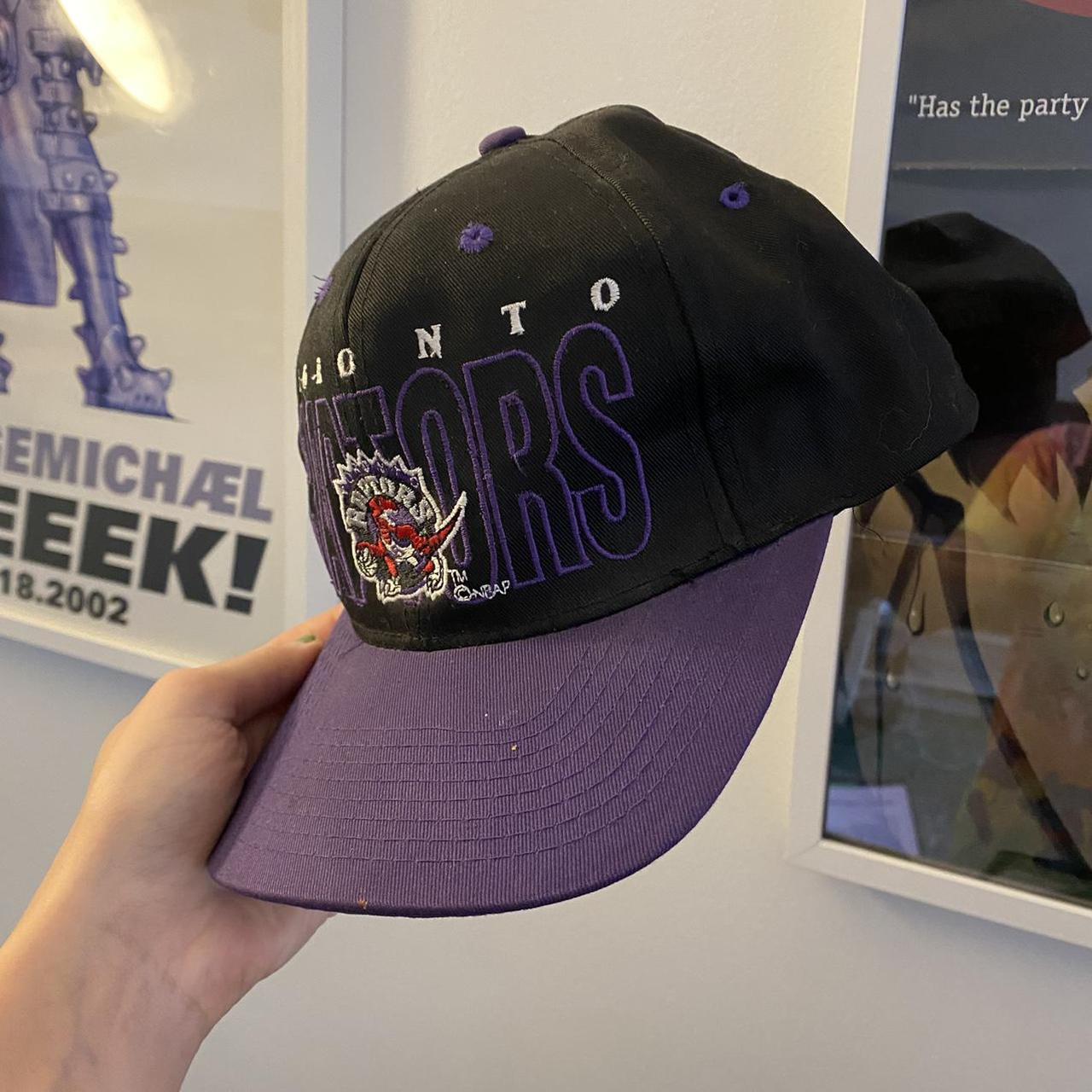 Vintage Raptors SnapBack Vintage condition #nba 15$... - Depop