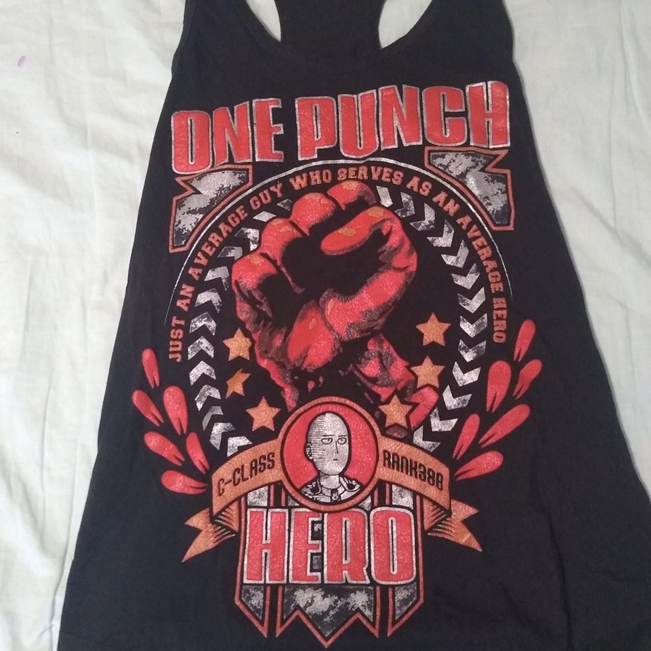 One Punch man tank top!! Bought this at a... - Depop