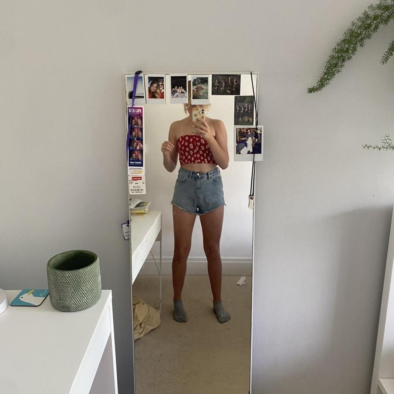 Cute PLT denim shorts! Perfect condition just too... - Depop