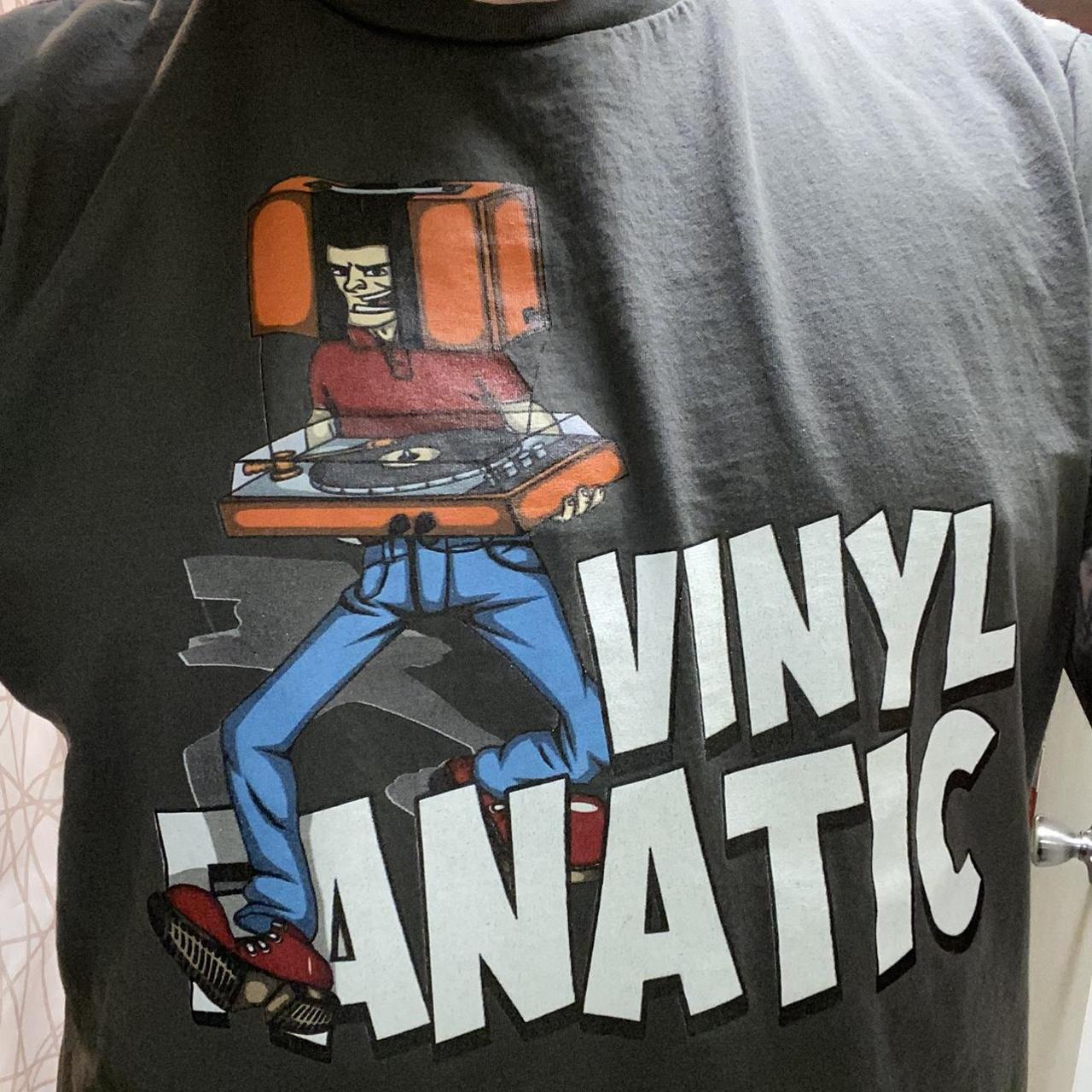 VINYL FANATIC T-Shirt New never washed never worn!... - Depop