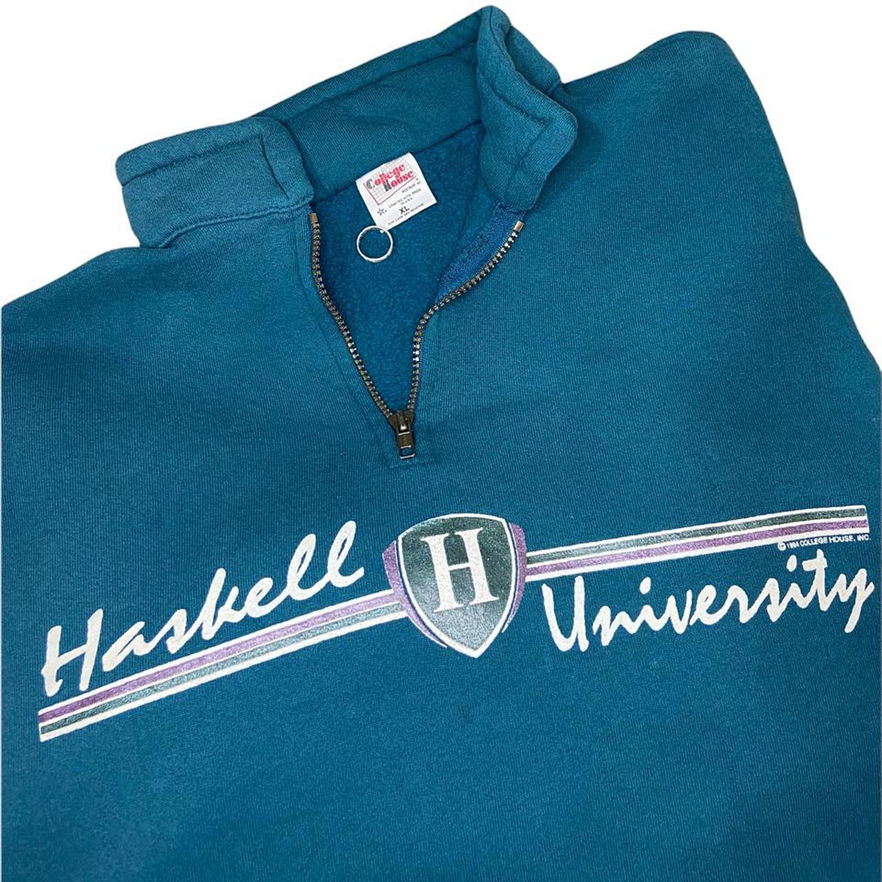 Vintage 1994 Haskell University College Hours... - Depop