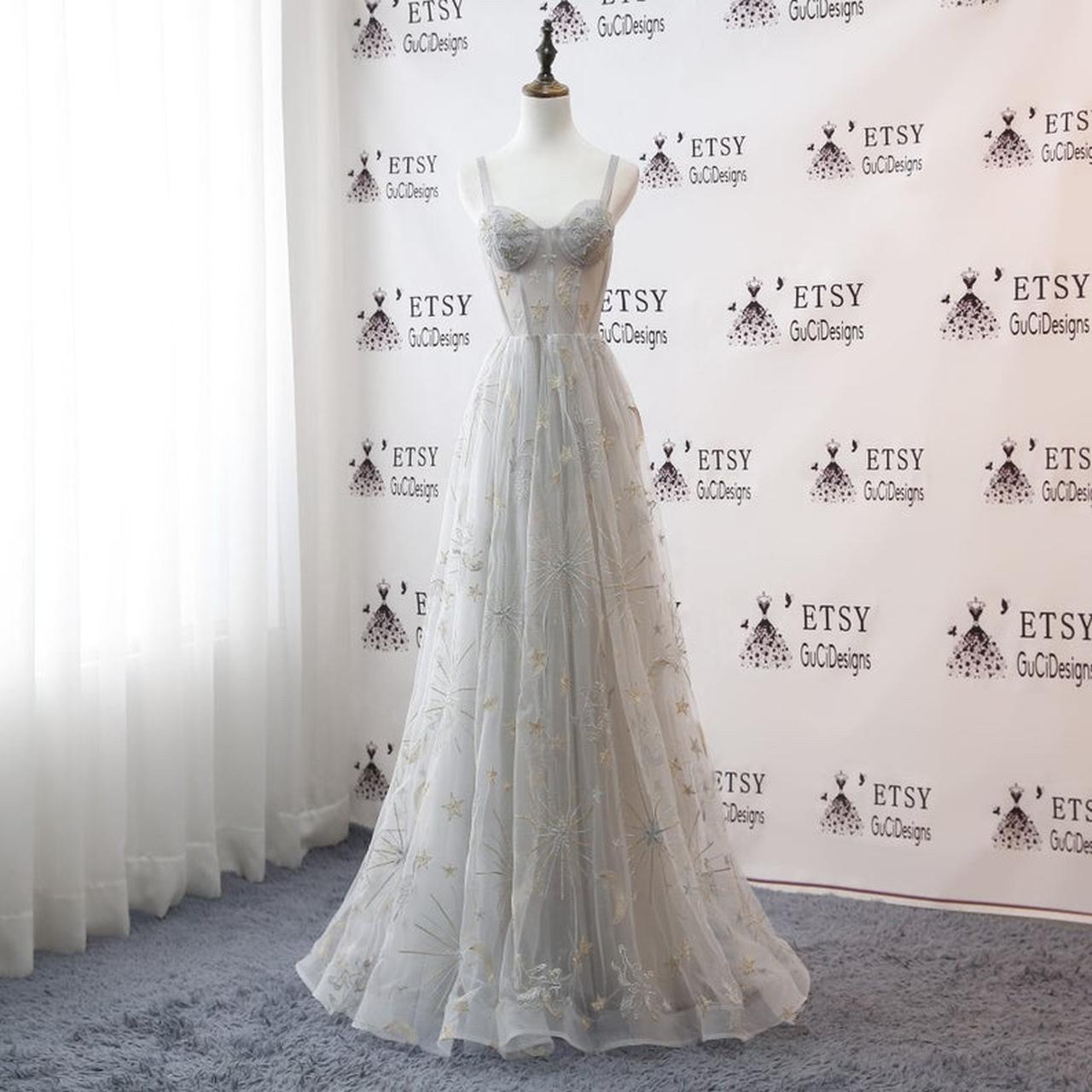 msg before buying!! stunning celestial ball gown... - Depop