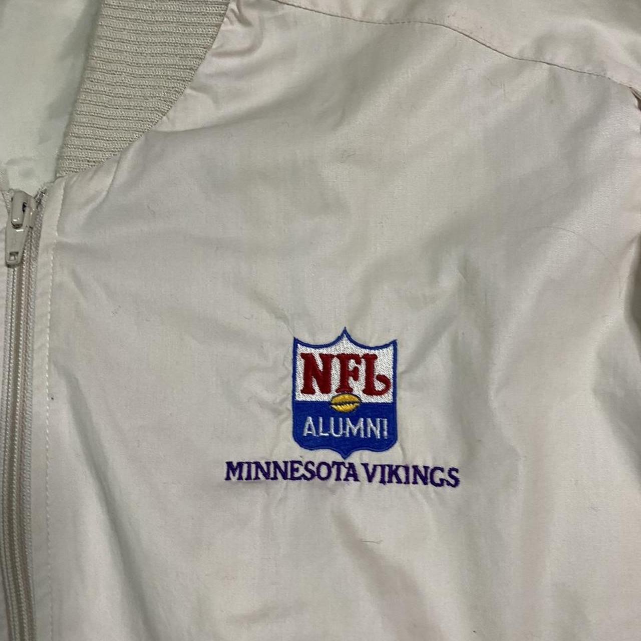 Vintage Minnesota Vikings Alumni Jacket Made in... - Depop