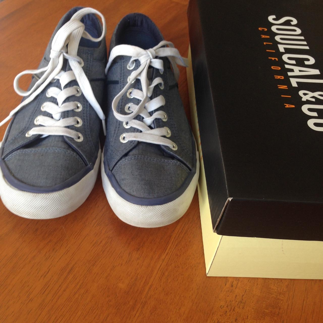 Soulcal & Co shoe Junior size 5 Colour, Chambray... - Depop