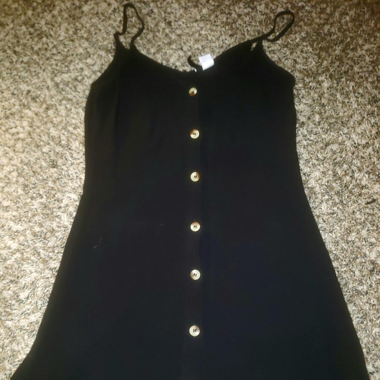 Cute little black dress size 2 - Depop