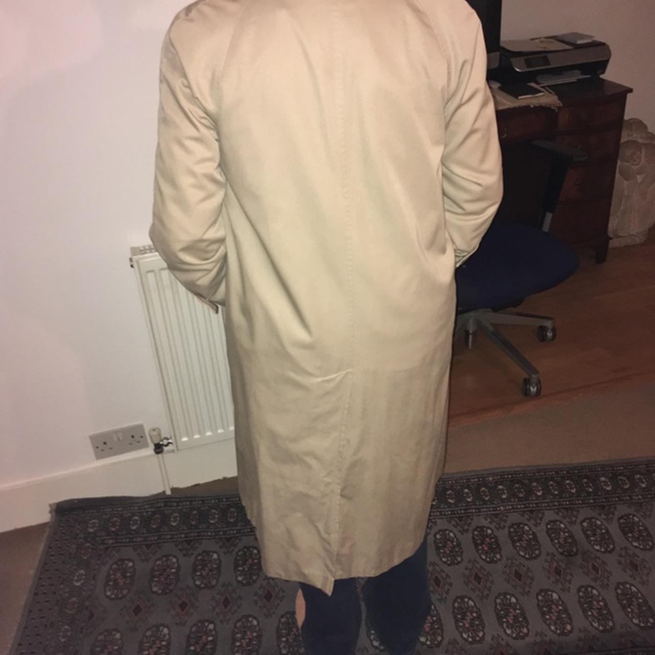 Original vintage unisex Burberry Mac made in... - Depop