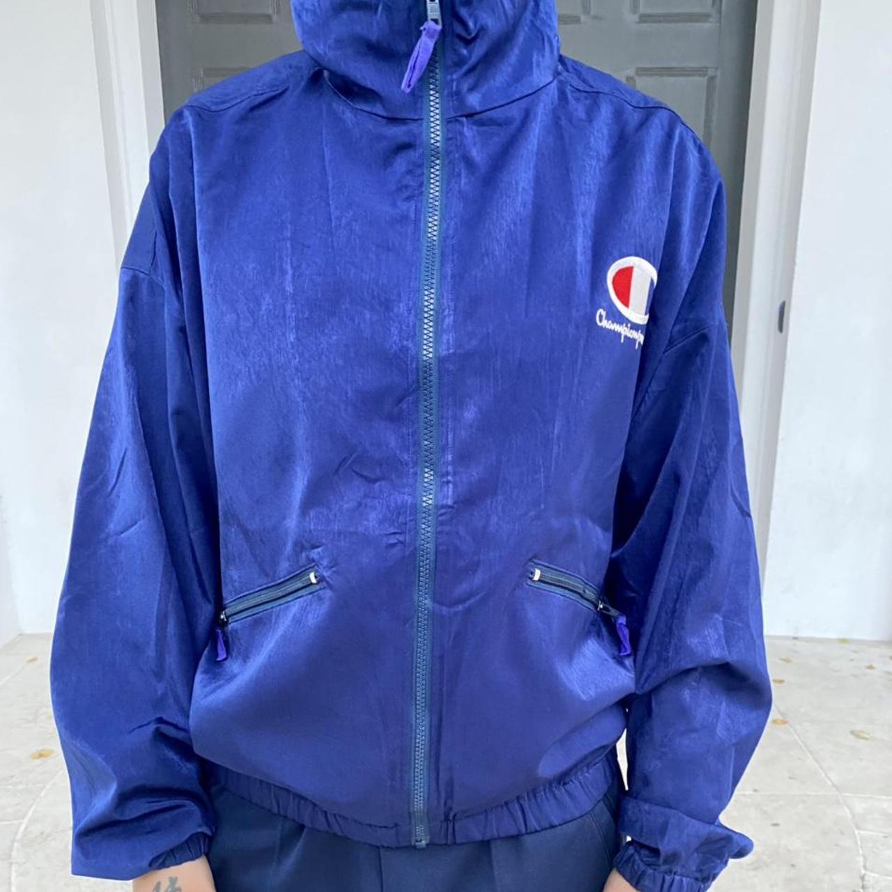 Vintage Champion Track-Top NOTE: This item is a... - Depop