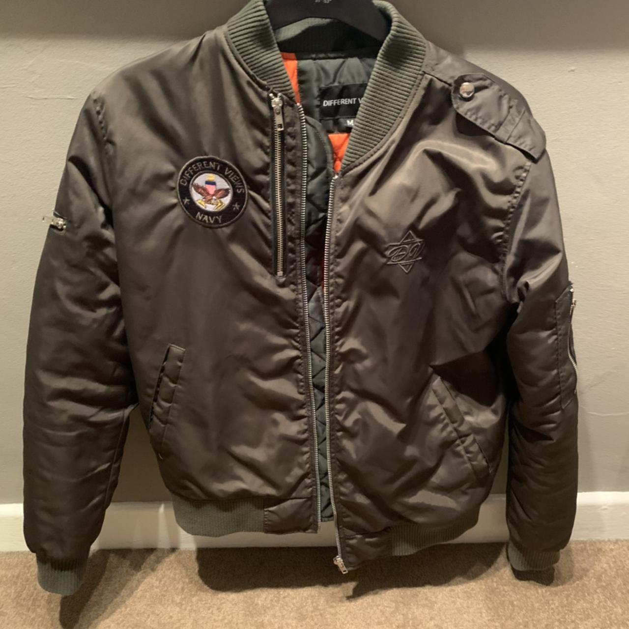 Bomber jacket Different views Size medium Very... - Depop