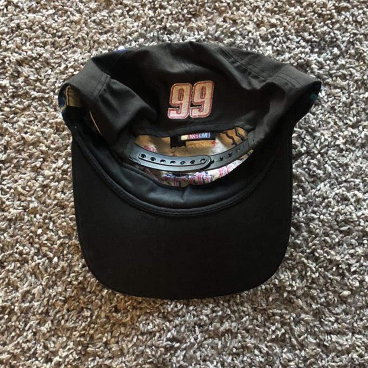 Burton NASCAR lightning hat number 99 lightning hat... - Depop