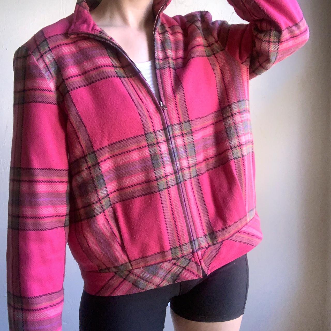 pink plaid clueless jacket 💗 gorgeous, Clueless... - Depop
