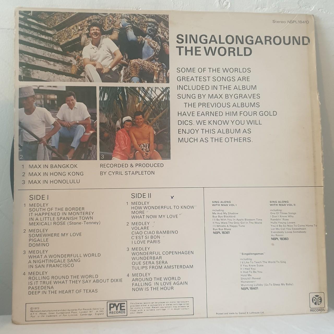 Sing along around the world Vol 4 vinyl - Depop