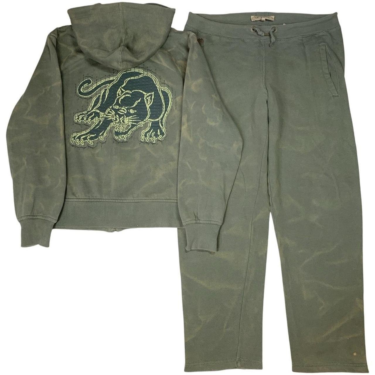 Authentic 00’s Ed Hardy Full Tracksuit Set Tagged... - Depop