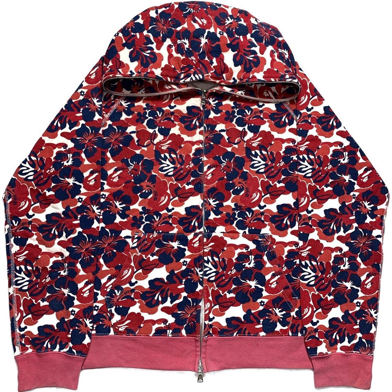 Authentic Bape Floral Camo Full Zip Hoodie •Size:... | Depop