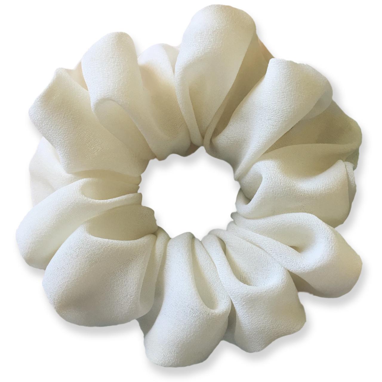 🦢🦙🐚🐇 Silky, Off White Scrunchies! 🐇🐚🦙🦢 👏 (pssst!... - Depop