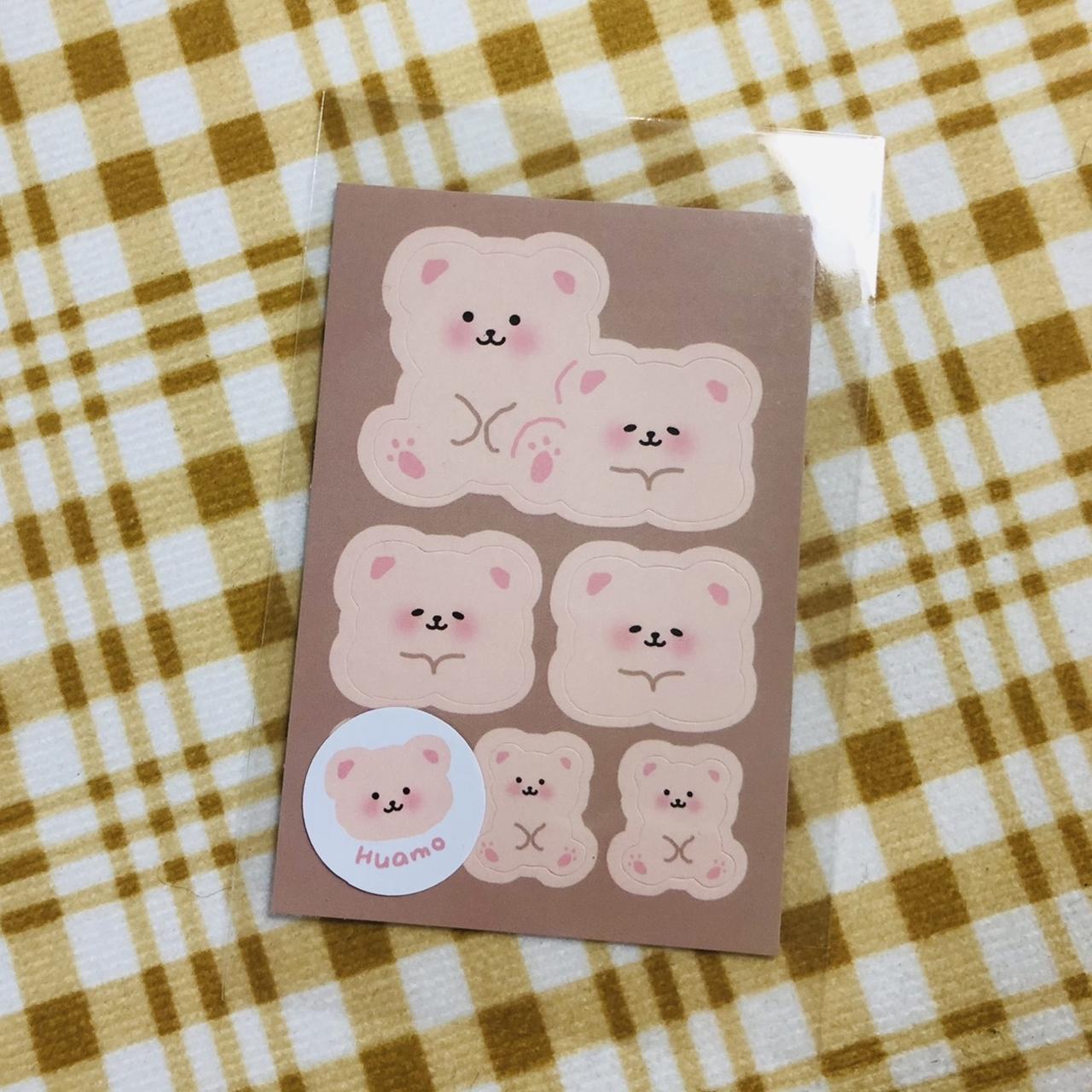Cute bear stickers 🐻 Perfect for decorating journals... - Depop
