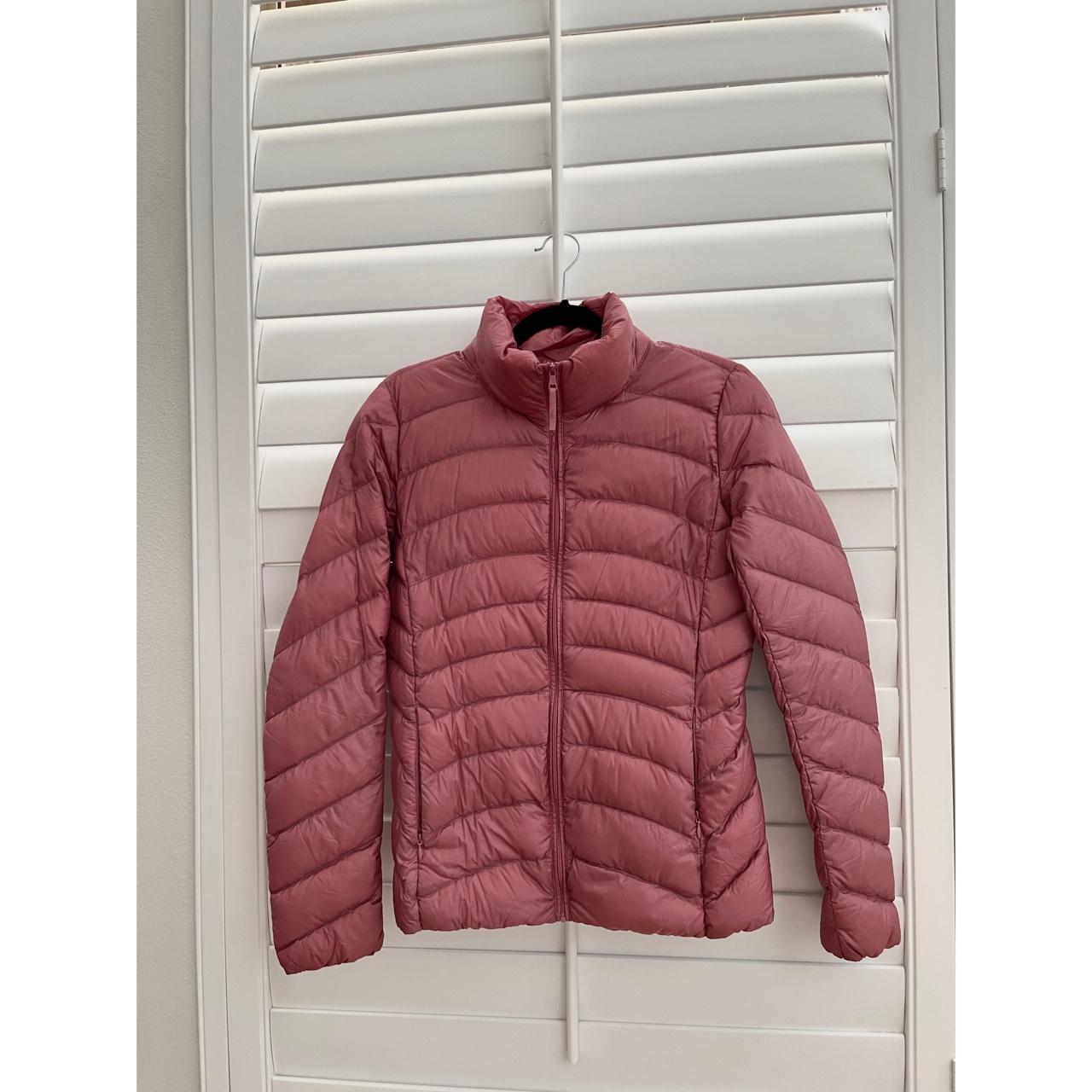 UNIQLO Women's Pink Jacket | Depop