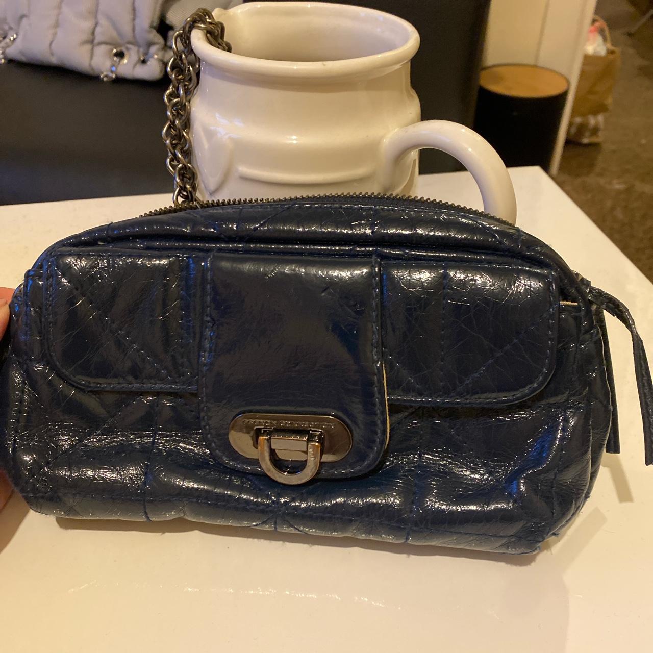 lovely french connection navy cross body!! - Depop
