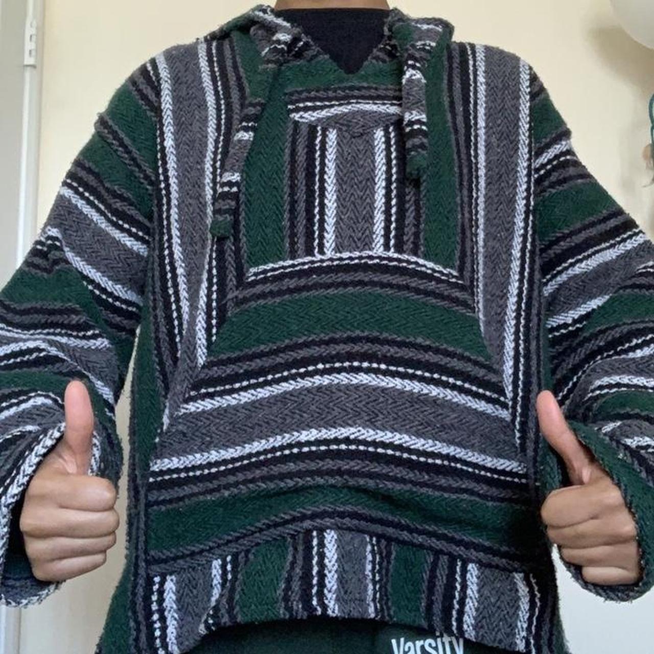 Thrifted drug rug, super warm and comfy, great... - Depop