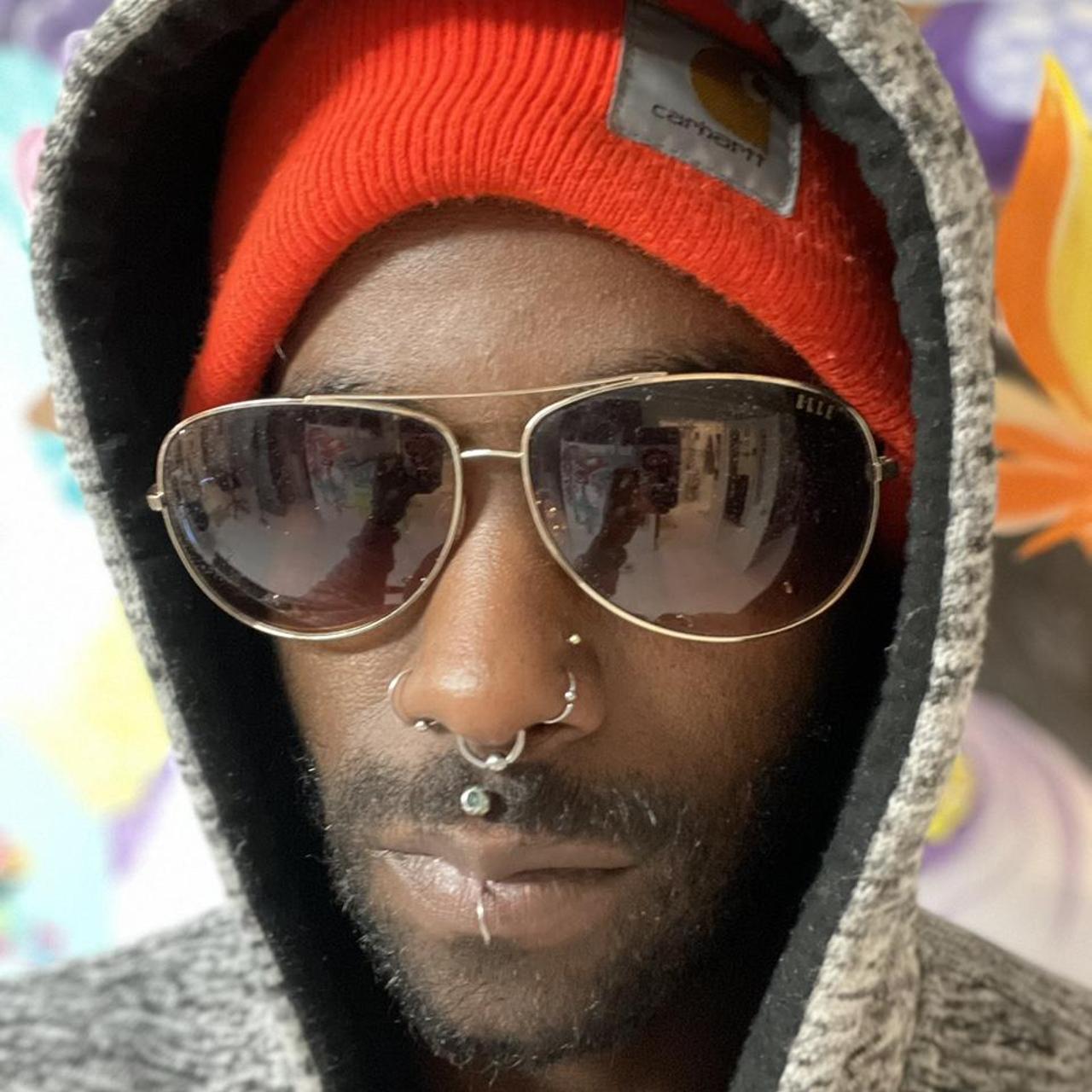 Marc Jacobs Men's Tan Sunglasses | Depop