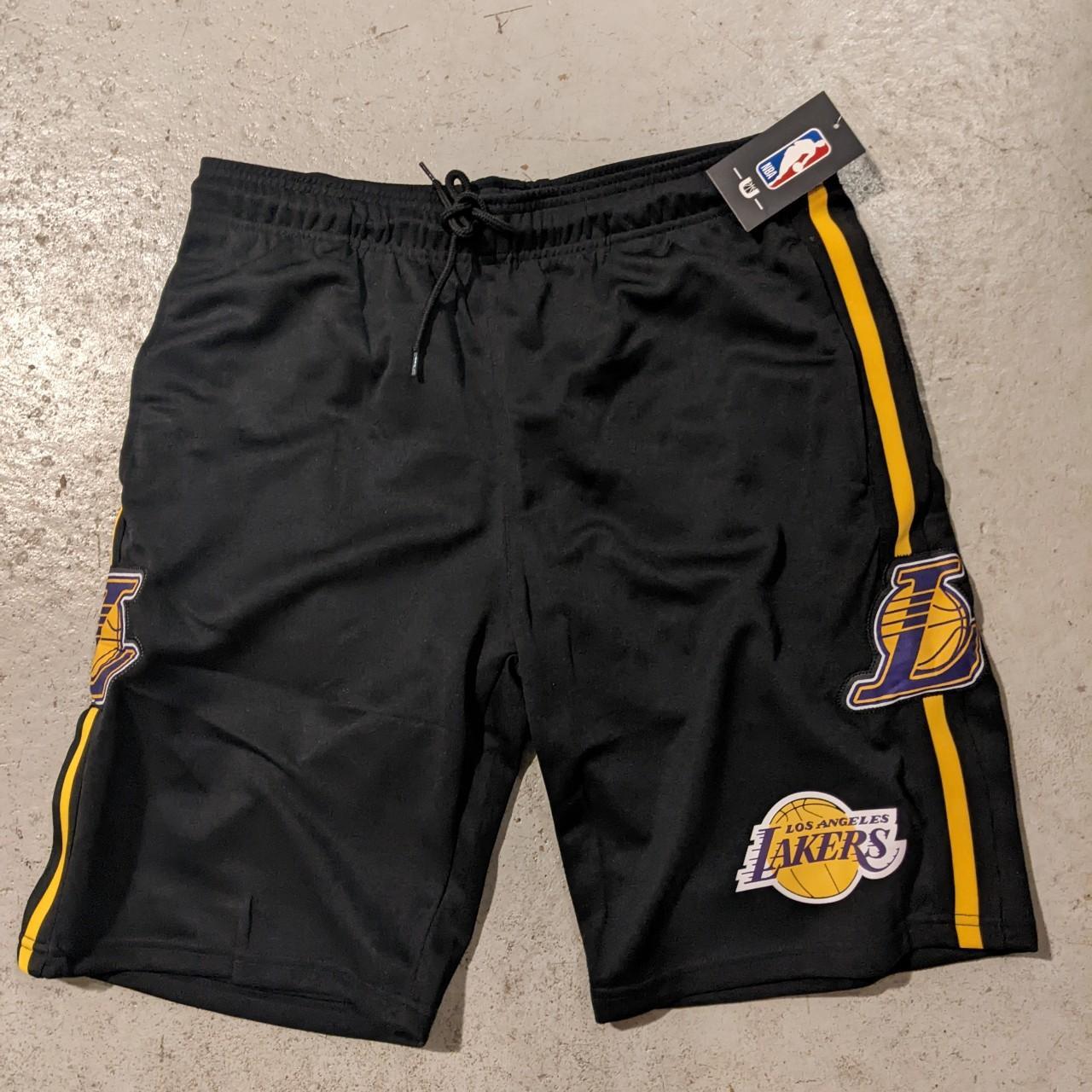 NBA Los Angeles Lakers authentic shorts brand new... - Depop