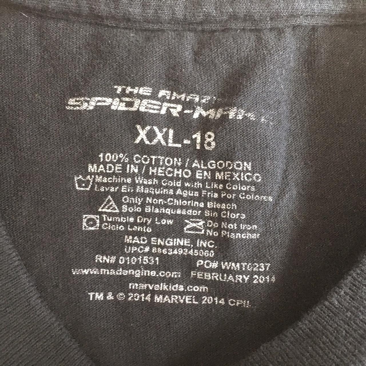 AMAZING SPIDER-MAN 2 MOVIE 2014 SHIRT MARVEL COMICS... - Depop