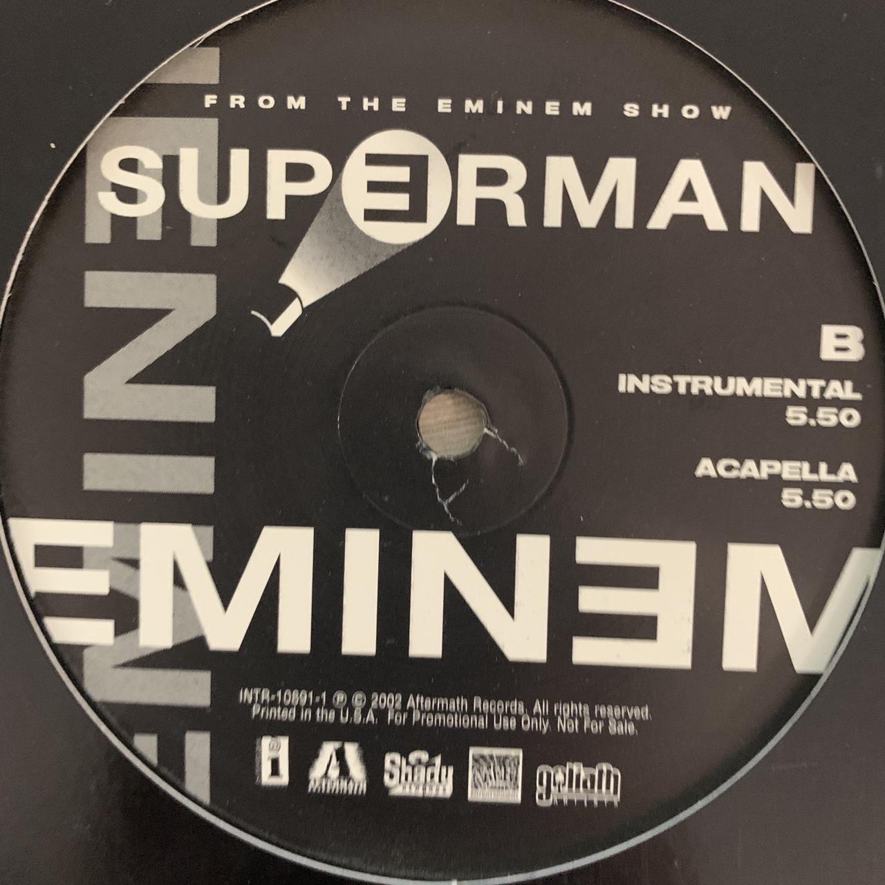 Eminem “Superman” 4 Track 12inch Vinyl Single Track... - Depop