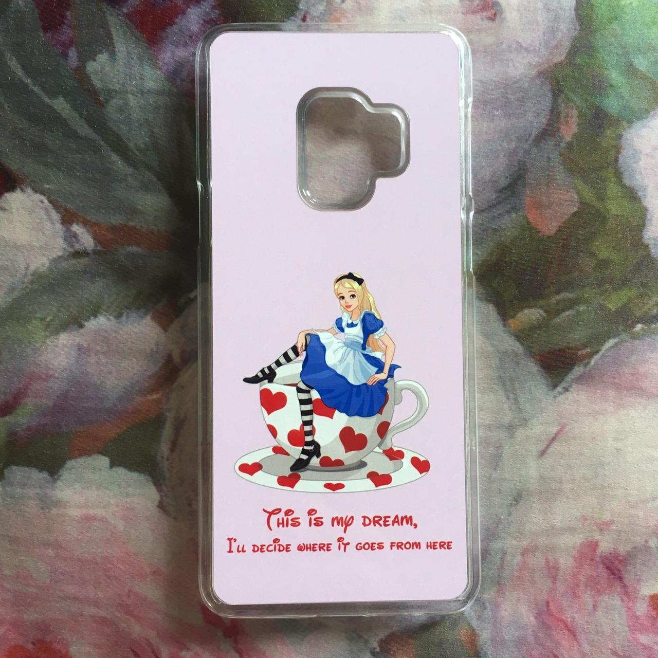 Pink Alice in Wonderland quote phone case for... - Depop