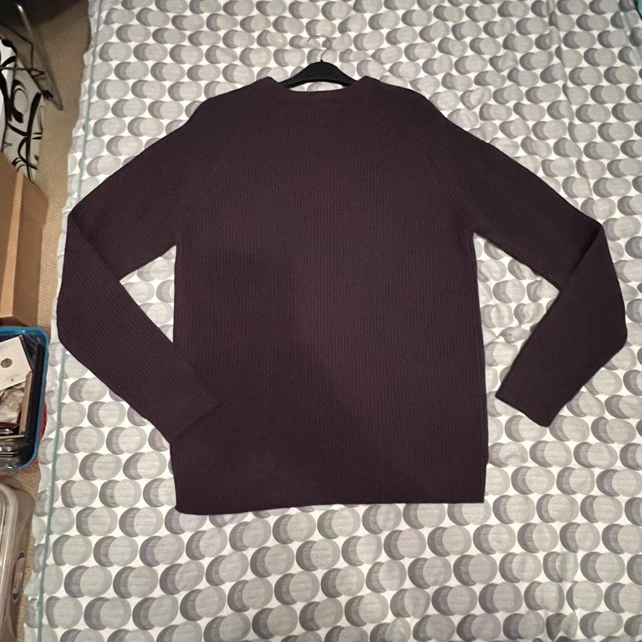 F&F Men's Burgundy Jumper | Depop