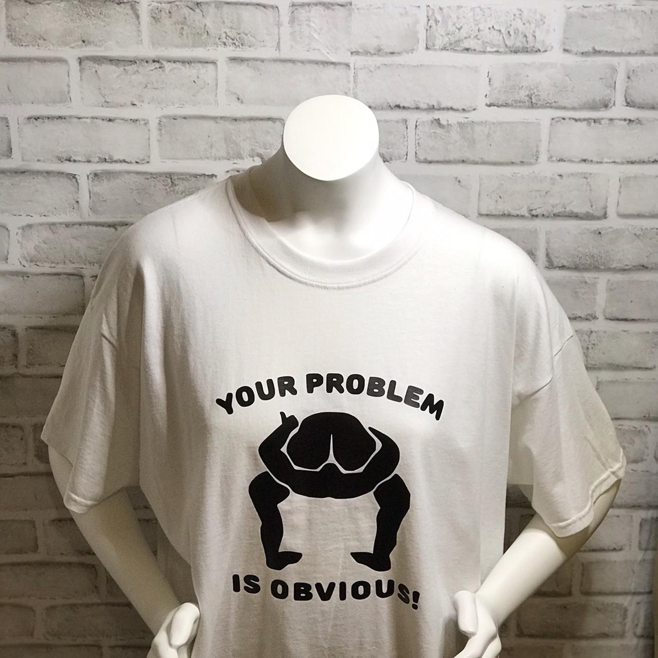 Your problem is obvious T-shirt’s s m l xl - Depop