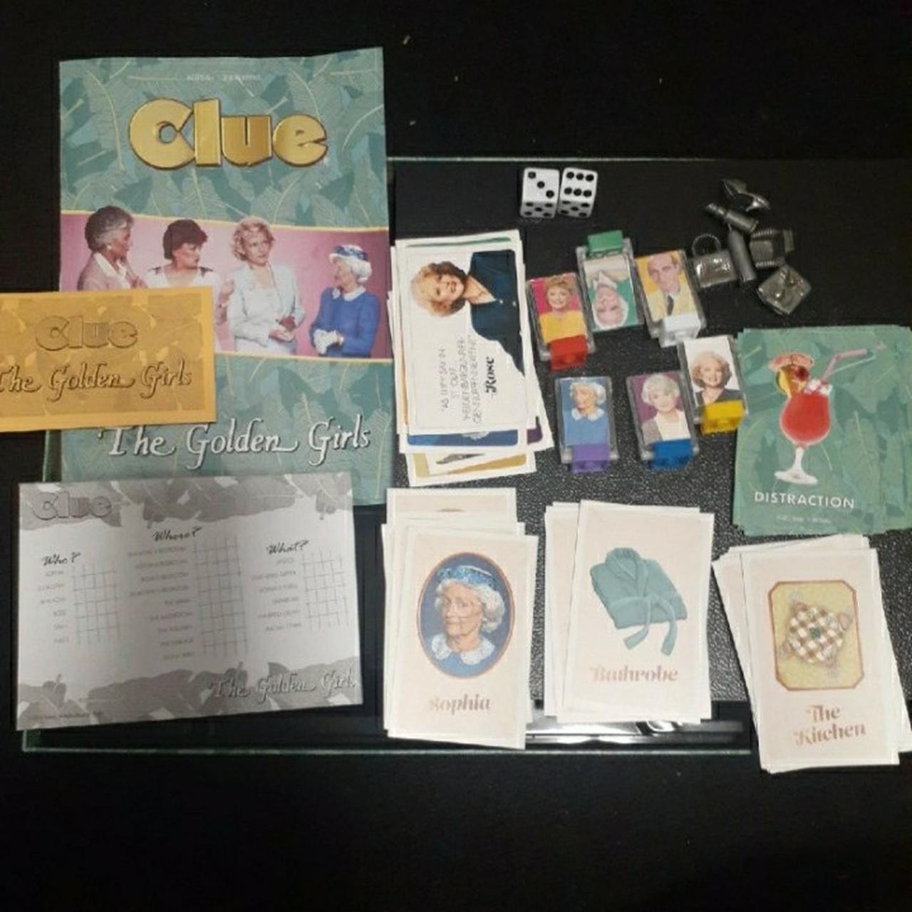 Golden Girls Clue Game With All Pieces No Depop