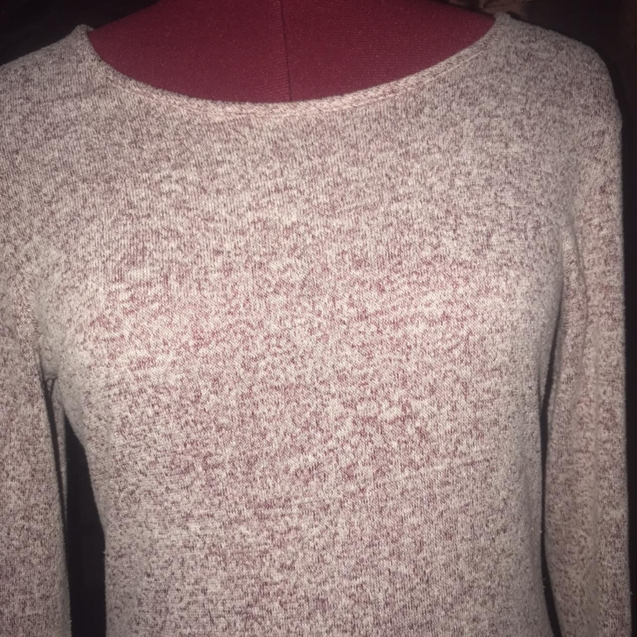 Charming Charlie Women's Pink and Burgundy Dress | Depop