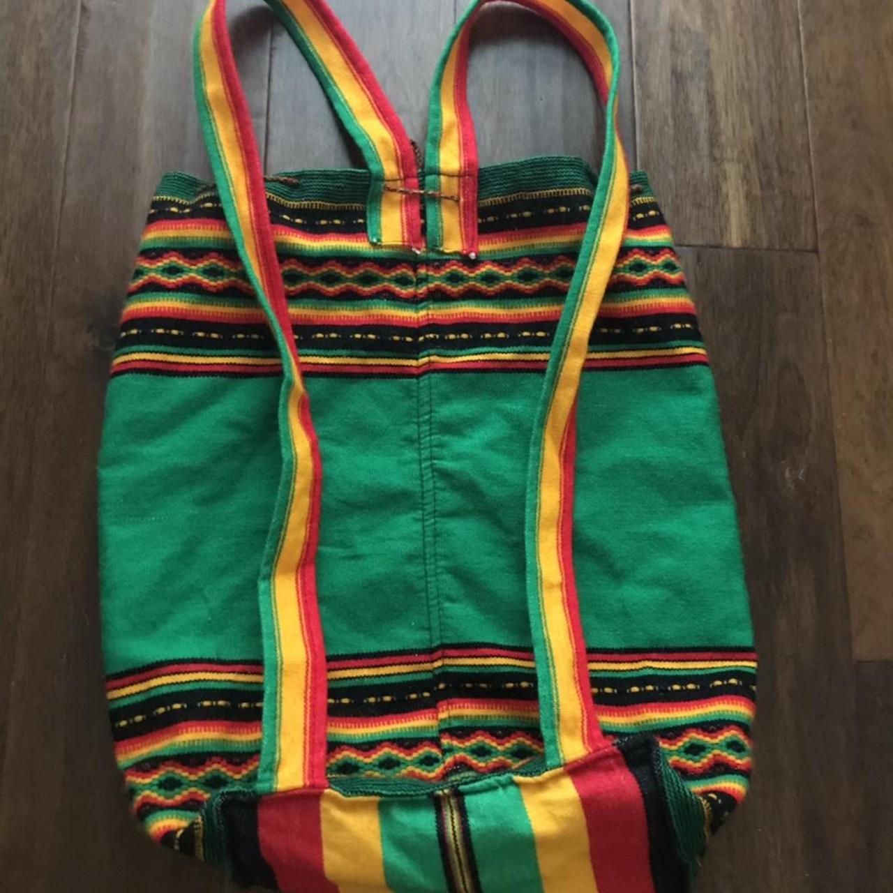 Vintage 90’s Bob Marley bag Sz- osfa Condition:... - Depop